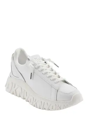 Dkny Lacamp Platform Sneakers - White