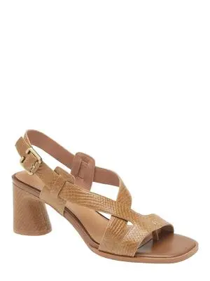 DONALD PLINER Vlora Slingback Sandals Saddle