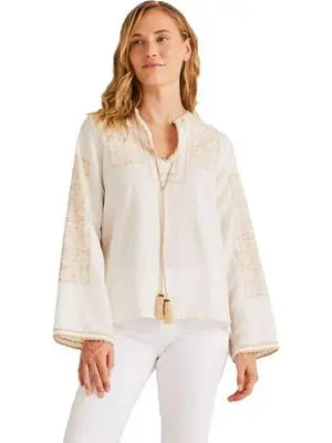 Calypso St. Barth Calypso St. Barth Cassandra Top White