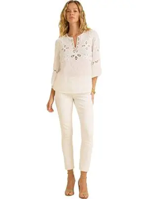 Calypso St. Barth Bella Top - White