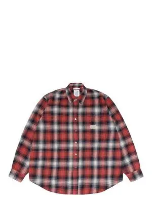 StÜssy X Our Legacy Work Shop Shirt - Red Arborist Check