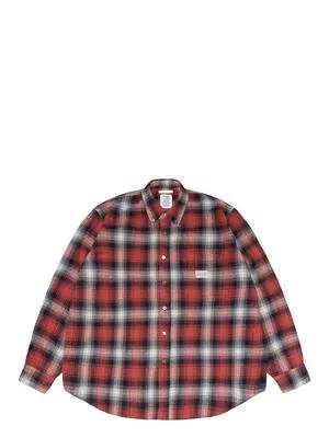 StÜssy X Our Legacy Work Shop Check Shirt - Red Arborist Check