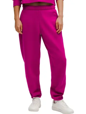 Lululemon Scuba Mid-Rise Oversized Jogger Ripened Raspberry