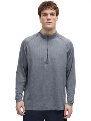 Lululemon Metal Vent Tech Half Zip - Vapor/solar Grey