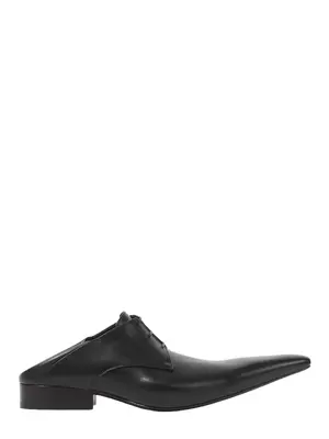 Balenciaga Opera Leather Derby Shoes - Black