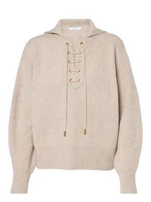 Max Mara Eccelso Wool And Cashmere Sweater - Beige