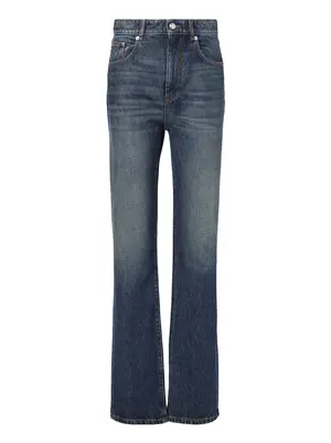 Sportmax Mid-rise Straight Jeans - Blue
