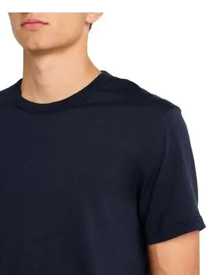 Derek Rose Apos;s Barny Pima Cotton Jersey Crewneck T-shirt - Navy