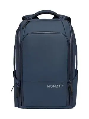 NOMATIC Water Resistant Expandable Travel Backpack - Navy - 20l