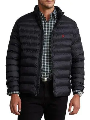 Polo Ralph Lauren Big & Tall Packable Quilted Jacket Black