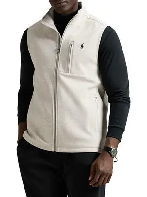 Polo Ralph Lauren Double-knit Tech Vest - Lt Sport Heather