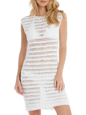 Helen Jon Kendall Crochet Dress - White