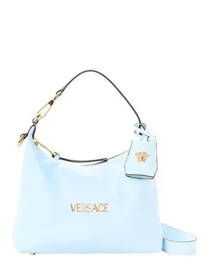 Versace Leather Hobo Bag With Tag - Pastel