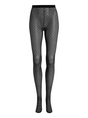 Wardrobe.NYC Polka Dot Tight Black