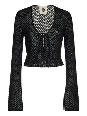 THE GARMENT Tanzania Cropped Top - Black