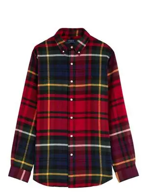 Polo Ralph Lauren Checked Flannel Shirt - Red