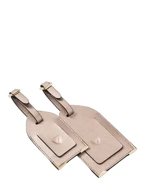 ASPINAL OF LONDON Aspinal Of London Set Of Luggage Tags Gold