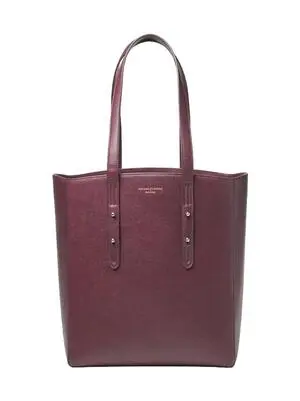 ASPINAL OF LONDON Essential Leather Tote Bag - Red