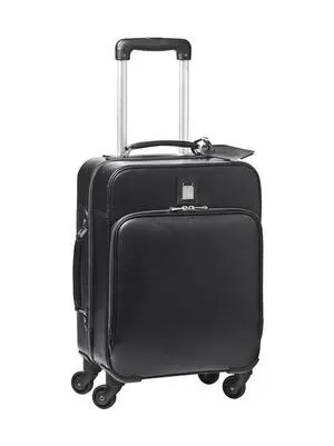 ASPINAL OF LONDON Connaught Saffiano Cabin Suitcase - Black
