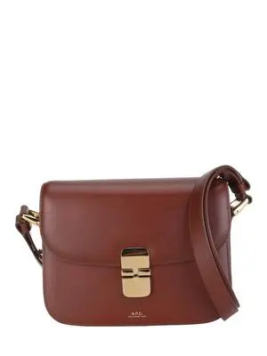 A.p.c. A.P.C. Grace Small Shoulder Bag Brown