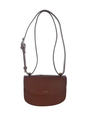 A.p.c. A.P.C. Geneve Mini Crossbody Bag Brown