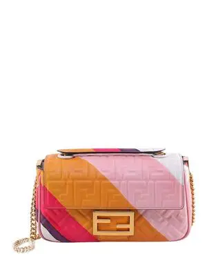 Fendi Fendi Baguette Chain Shoulder Bag Multi