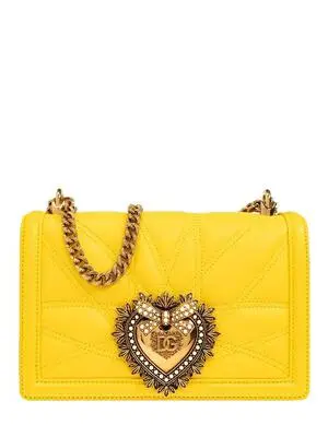 Dolce & Gabbana Dolce & Gabbana Devotion Shoulder Bag Yellow
