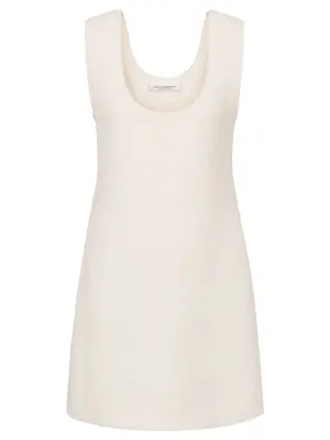 Philosophy Di Lorenzo Serafini Bouclé Mini Dress - Neutrals