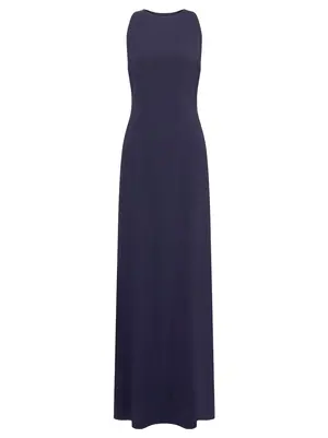 Alberta Ferretti Sleeveless Maxi Dress - Blue