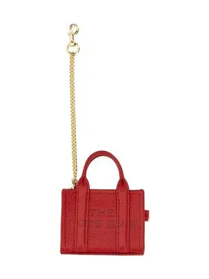 Marc Jacobs Marc Jacobs The Nano Tote Bag Charm Red