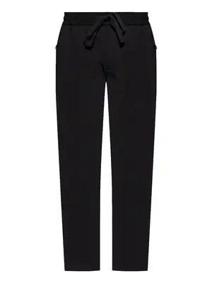 Dolce & Gabbana Cotton Track Pants - Black