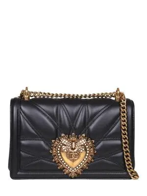 Dolce & Gabbana Dolce & Gabbana Devotion Shoulder Bag Black