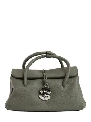 ZANELLATO Zanellato Dotta Centauro Small Top Handle Bag Green