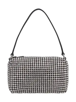 Alexander Wang Alexander Wang Wangloc Embellished Pouch Silver