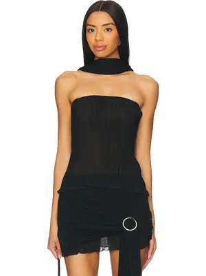 Lioness Ford Strapless Top - Onyx