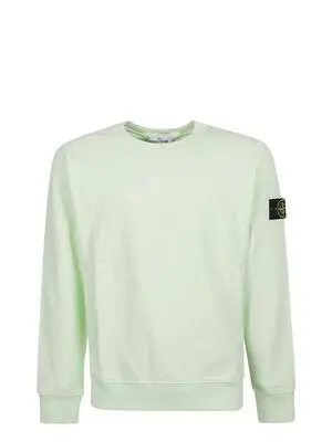 Stone Island Logo Sweatshirt - Mint Green