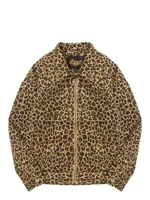 Drew House Cotton Twill Gas Jacket - Cheetah