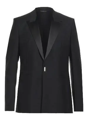 Givenchy Blazer Size Wool, Mohair Wool - Black