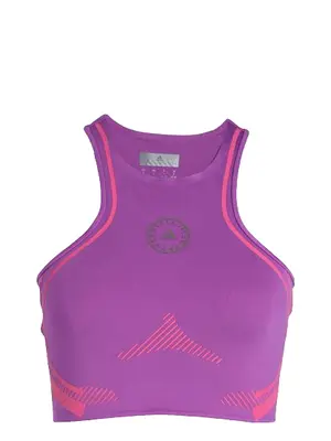 Adidas By Stella McCartney Running Crop Top - Purple