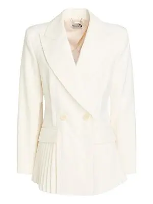 Simkhai Izzie Double-breasted Blazer - Ivory