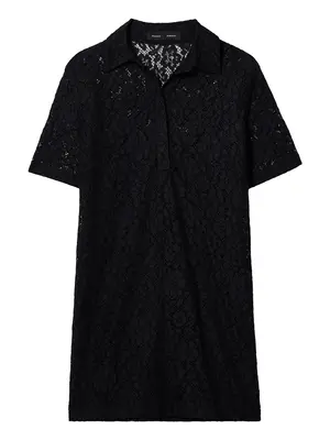 Proenza Schouler Kennedy Corded Lace Top - Black
