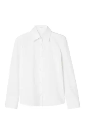 THE ROW - The Row Frou Cotton-Blend Poplin Shirt