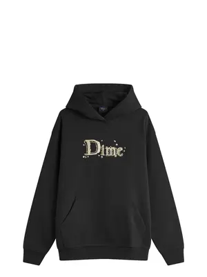 DIME Classic Stone Heavyweight Hoodie - Black