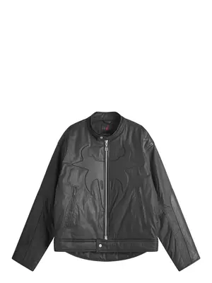 JORDAN X Travis Scott Waxed Jacket - Black/red/noir