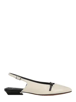 Franco Sarto Emma Slingback Flats White
