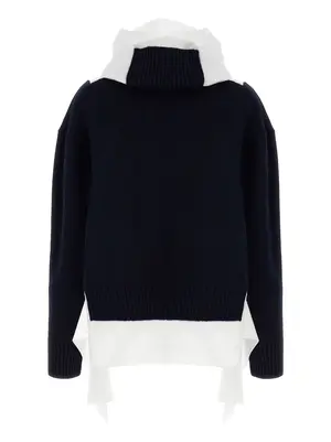 UNDERCOVERISM Panelled Sweater - Blue