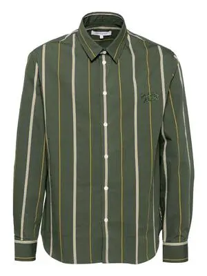 Maison Kitsuné Striped Shirt - Green