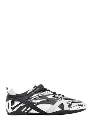 Balenciaga Drive Patterned Sneakers - Black