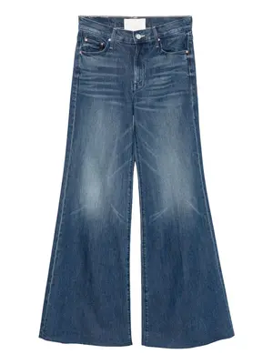 MOTHER The Twister Wide Leg Jeans - Blue