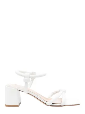 GIANVITO ROSSI 60mm Leather Sandals - White